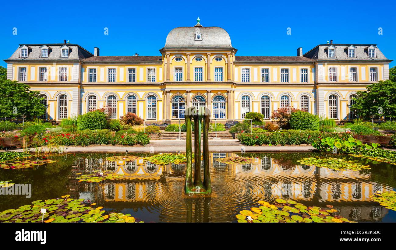 Poppelsdorf Palace is a baroque building in Bonn city, Germany Stock ...