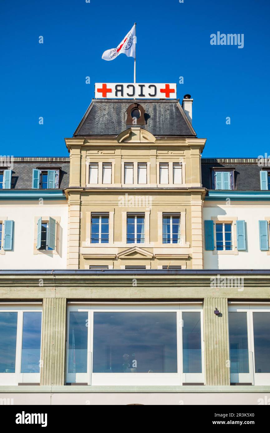 International Committee of the Red Cross or ICRC building is located in ...