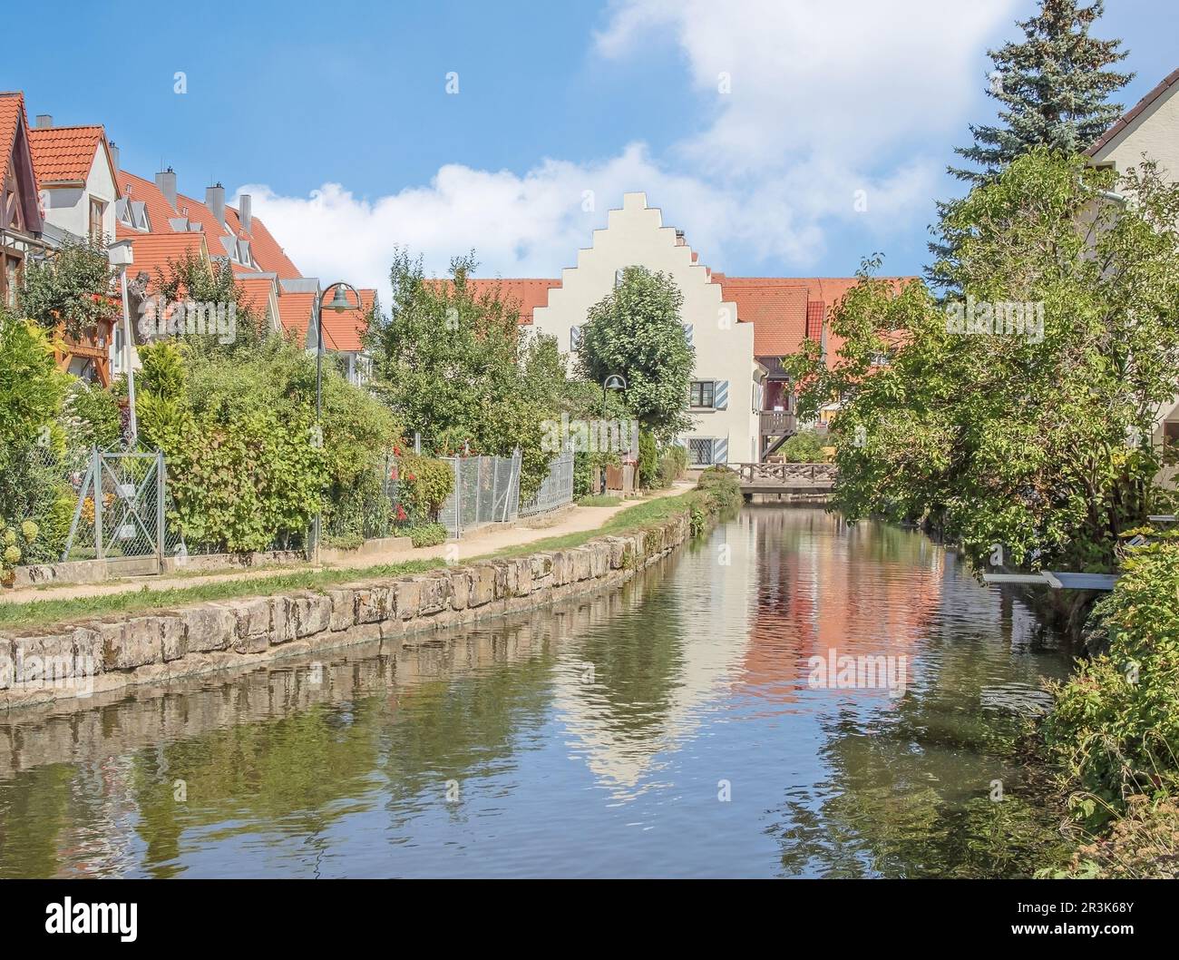 MÃ¼hlkanal in HÃ¼fingen, Black Forest-Baar District Stock Photo - Alamy