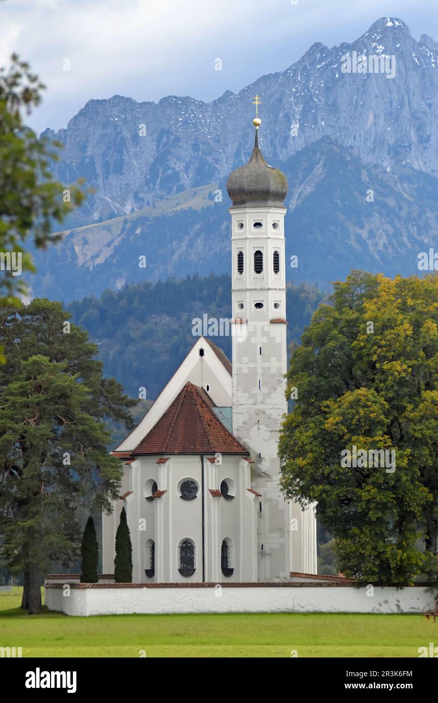 St Coloman in Schwangau Stock Photo - Alamy