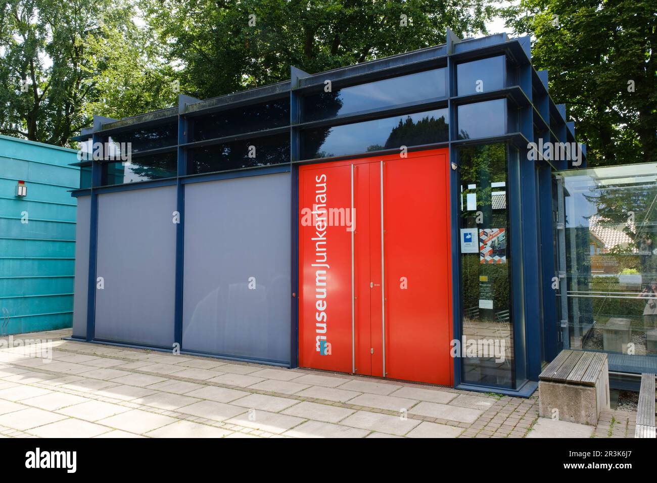 Entry to the Junkerhouse museum at Lemgo Stock Photo - Alamy