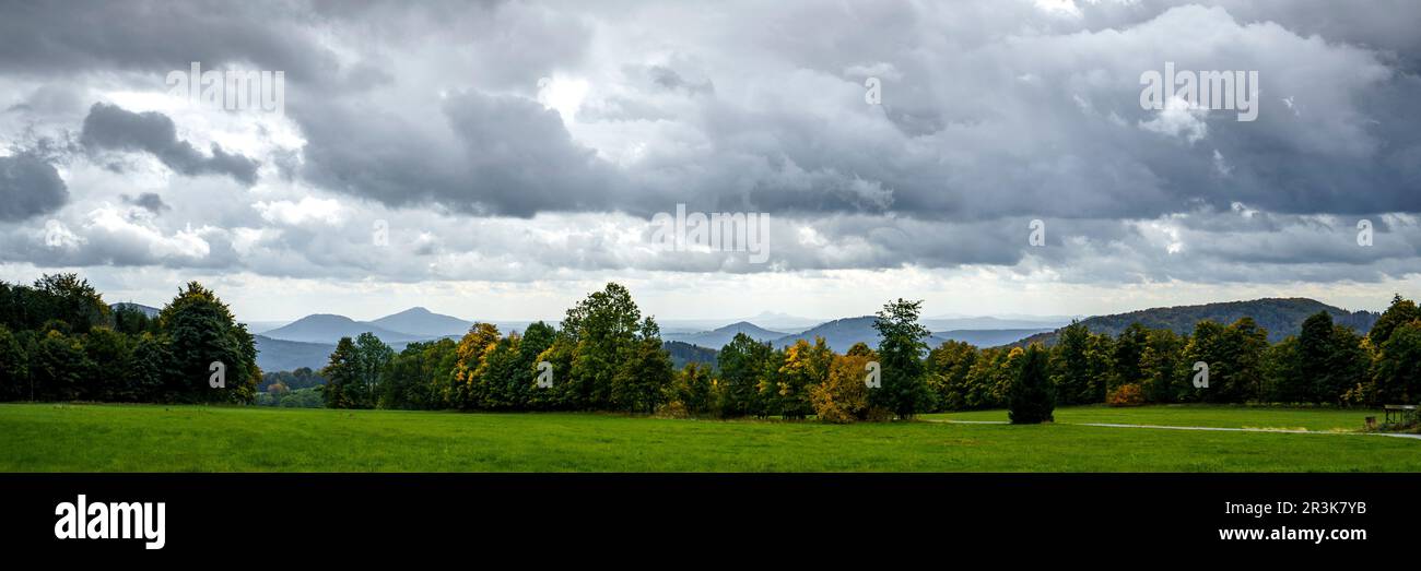 The Lusatian Mountains, a dreamlike low mountain range in the heart of ...