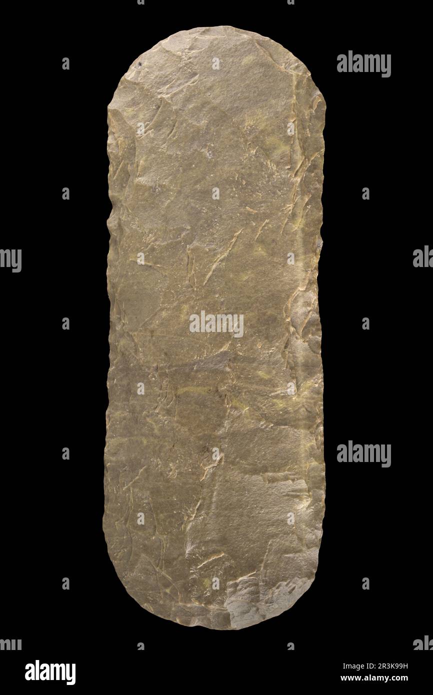 Green jasper tool. Neolithic period. Mali. 13,2 cm Stock Photo - Alamy