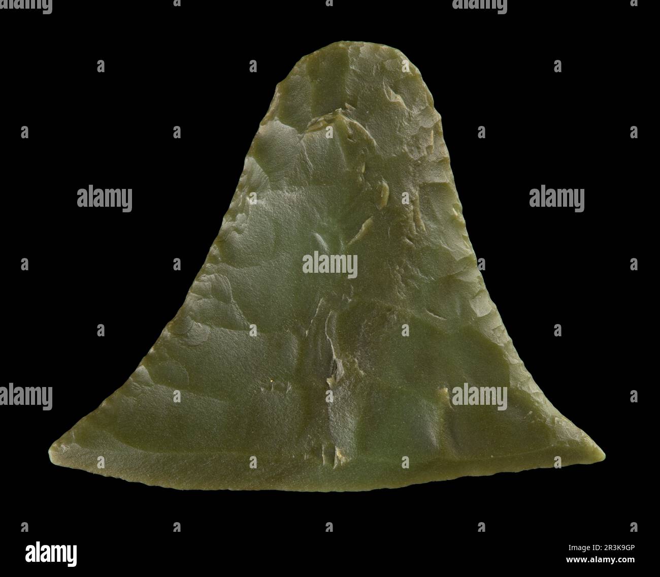 Stone scraper. Neolithic period. North Africa. 4cm Stock Photo - Alamy