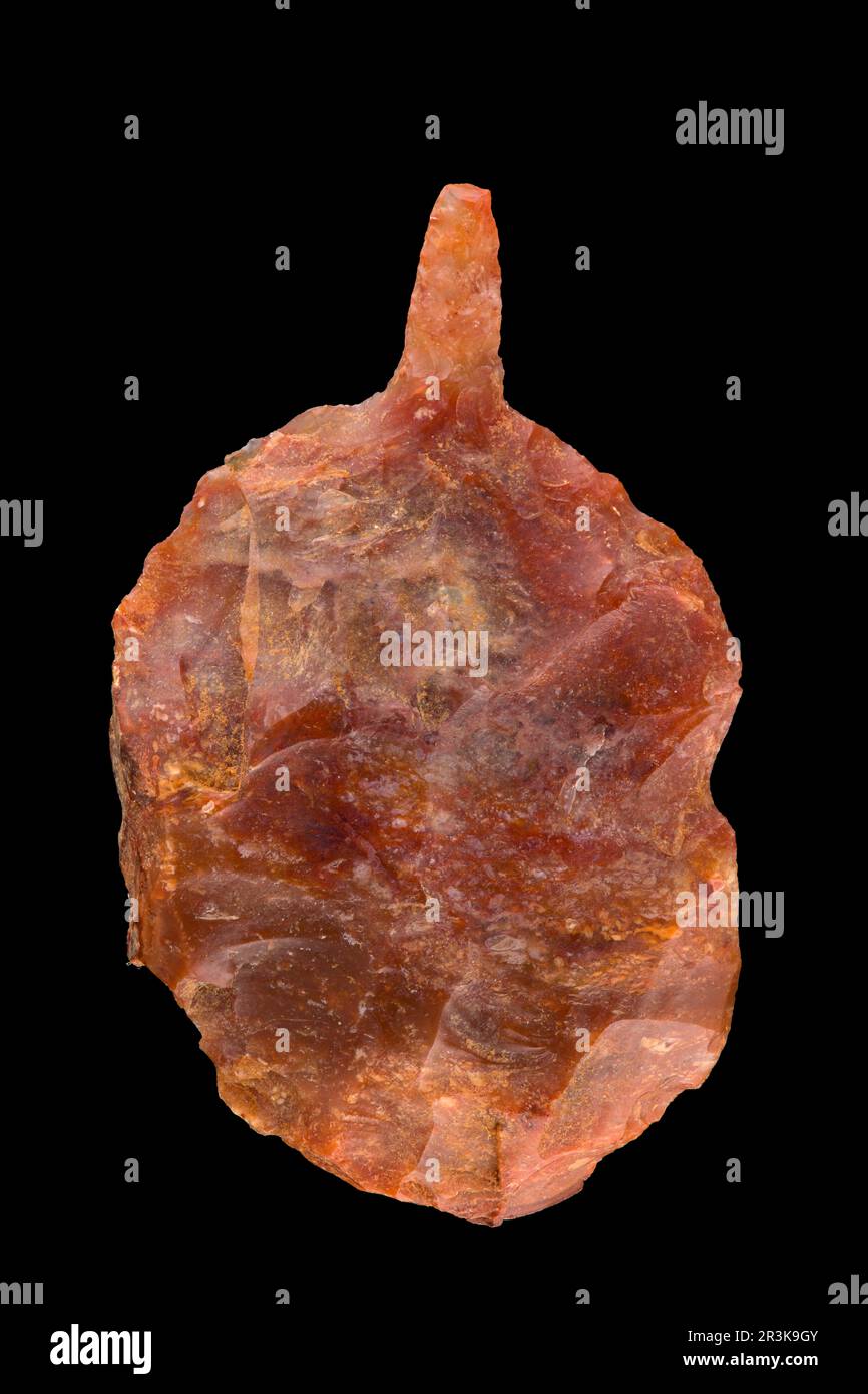 Stone punch. Neolithic period. North Africa. 4cm Stock Photo - Alamy