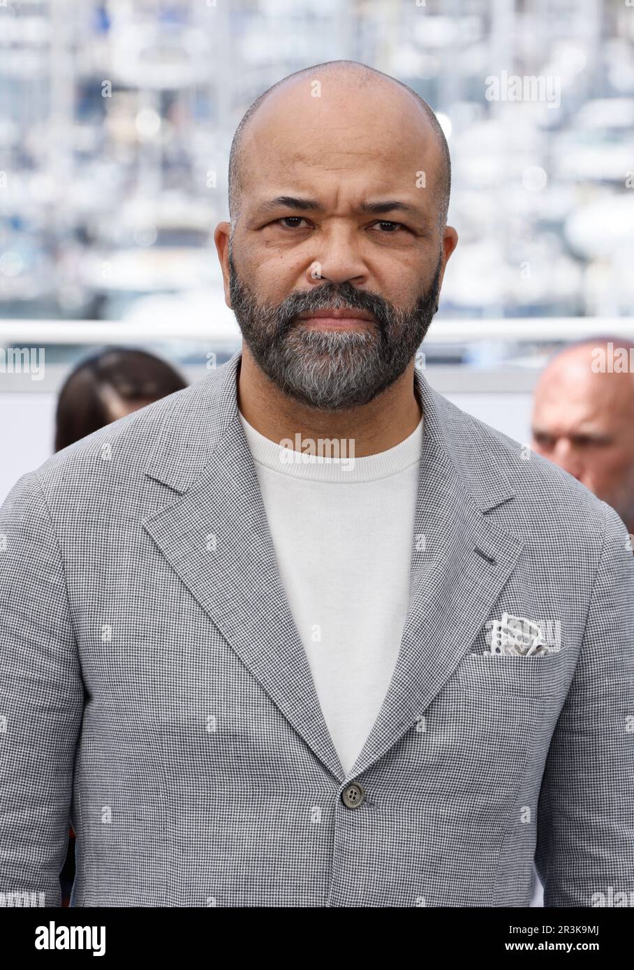Jeffrey Wright poses for photographers at the photo call for the film ...