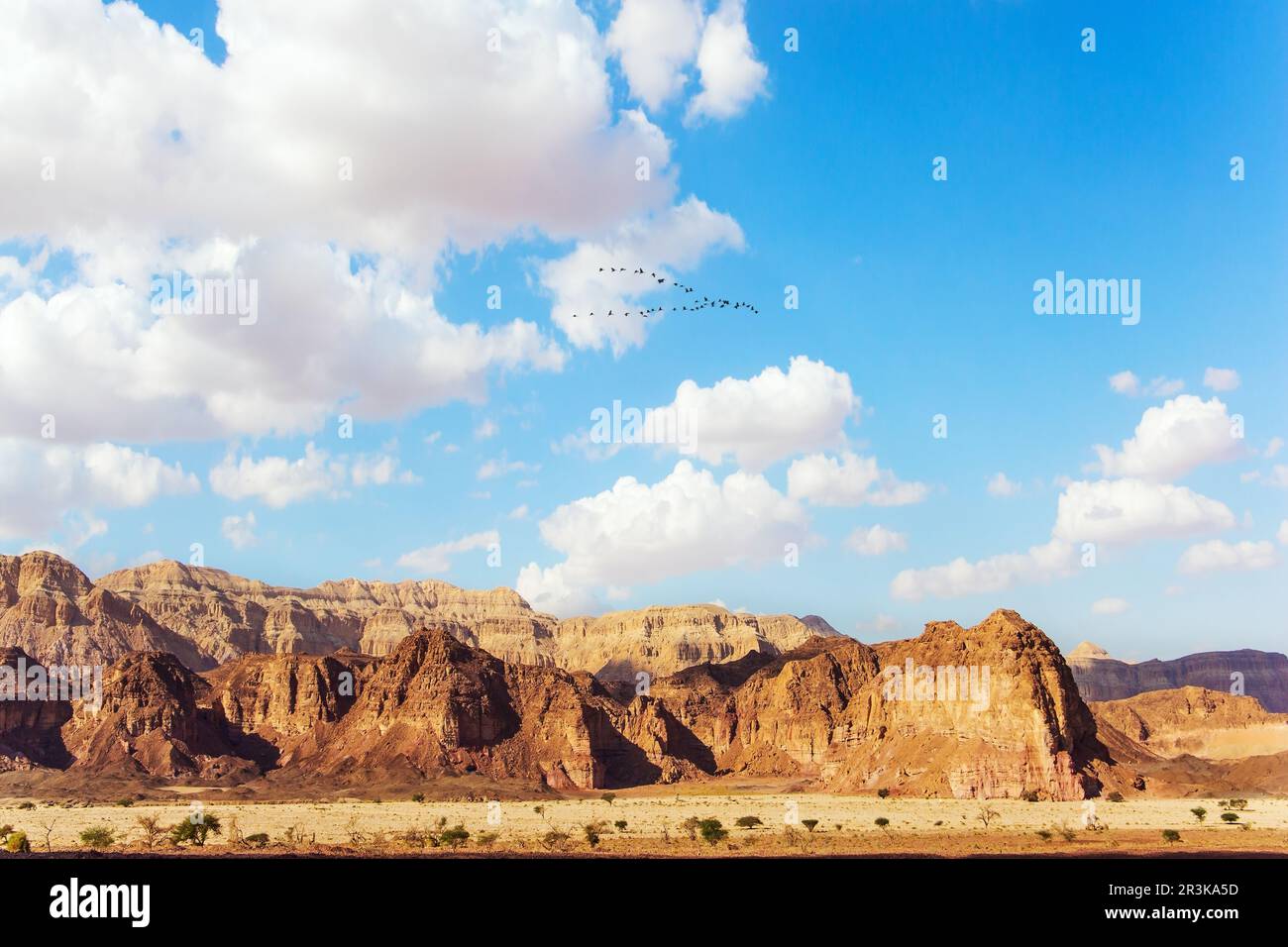 The southern Israel. Ancient mountains Stock Photo - Alamy