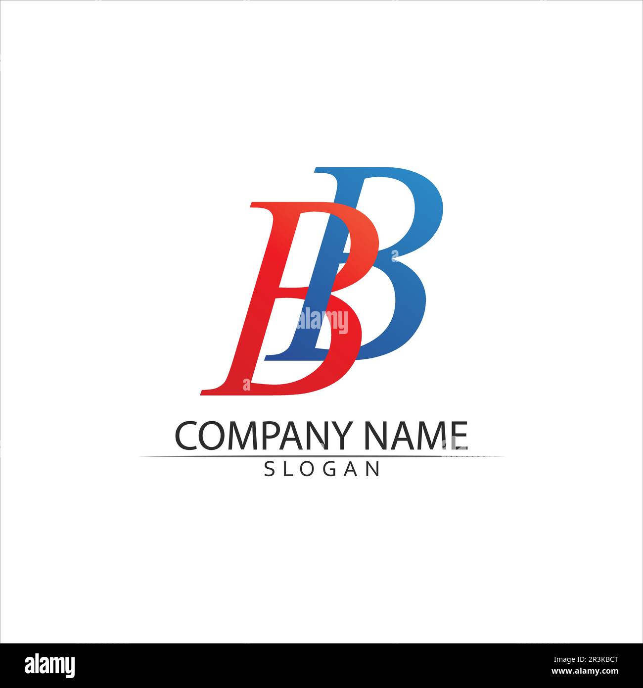 B Letter logo template vector illustration Stock Vector Image & Art - Alamy