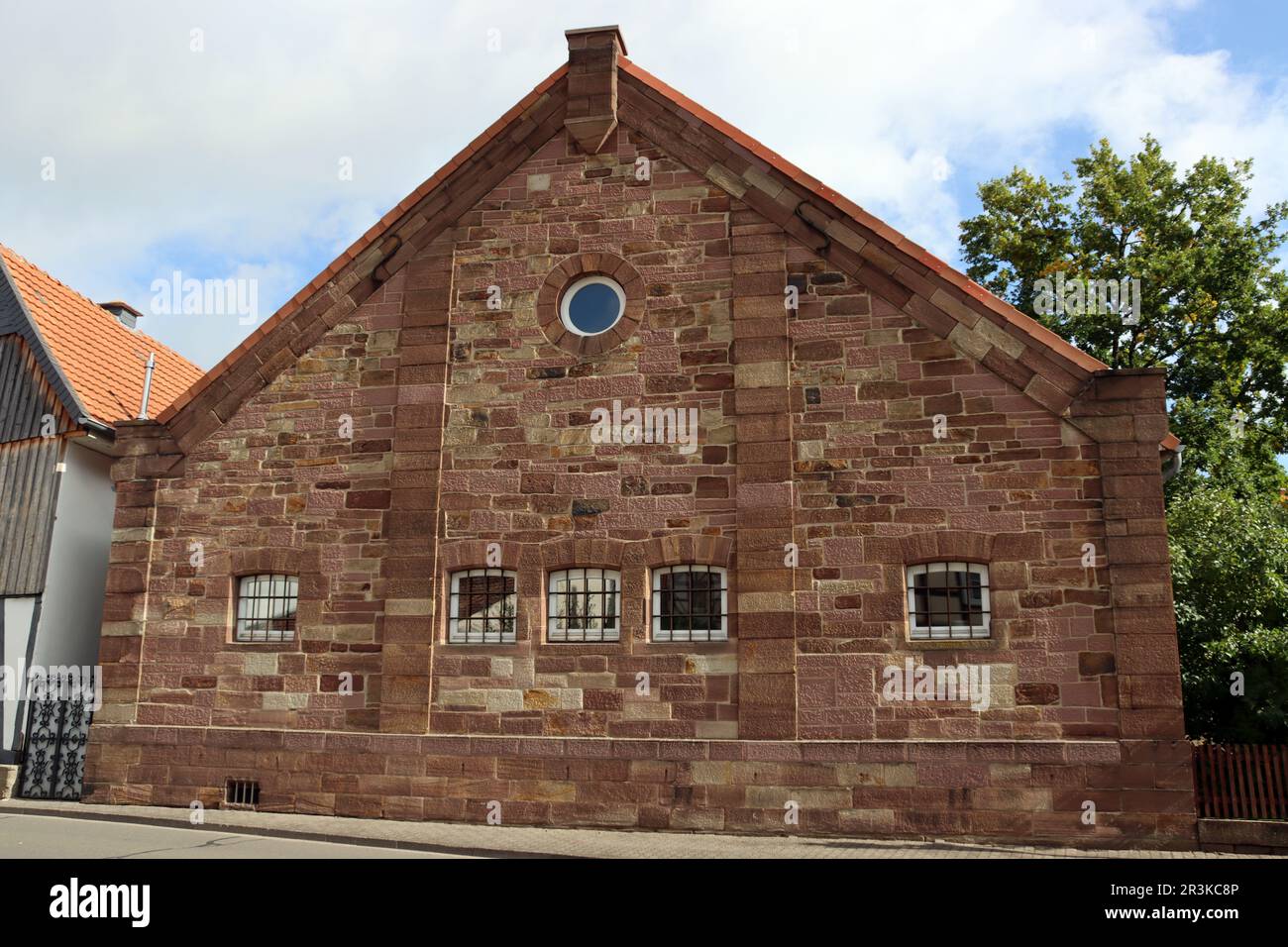 Former stable building from the commander's house, today part of the ...