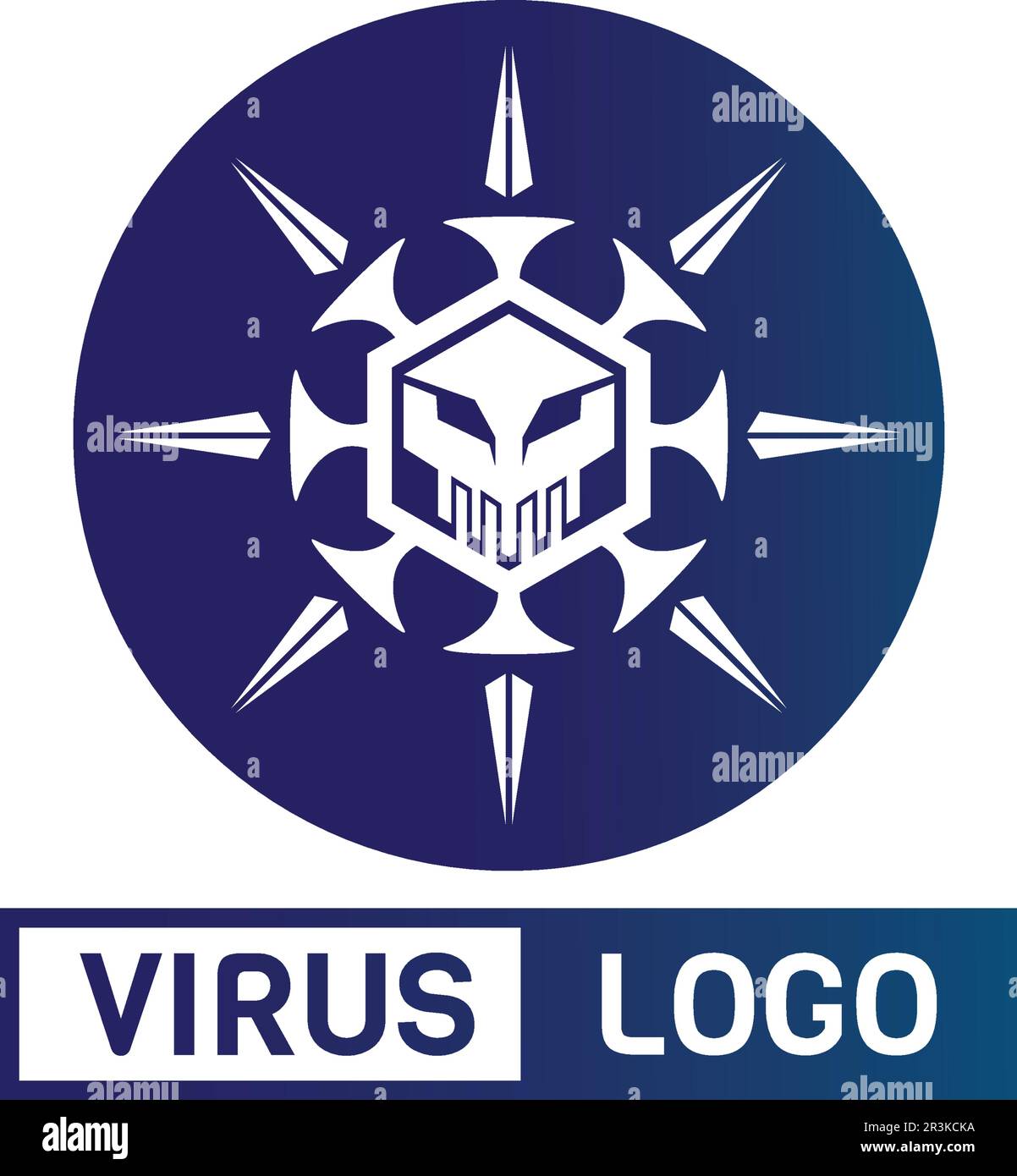 virus corona virus vector and mask design logo viral vector and design ...