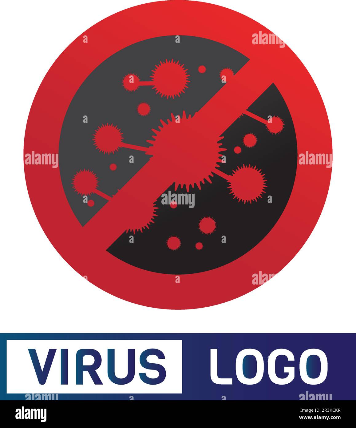 virus corona virus vector and mask design logo viral vector and design ...