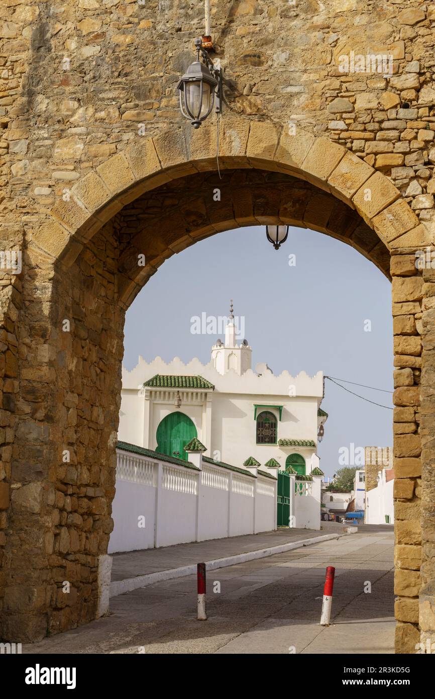 Bab El Kasba and great mosque, morocco, africa Stock Photo - Alamy