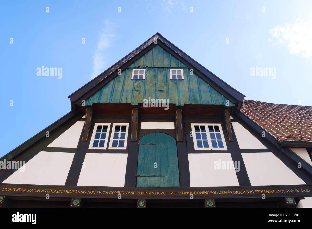 Decorated facade half timbered hi-res stock photography and images - Alamy
