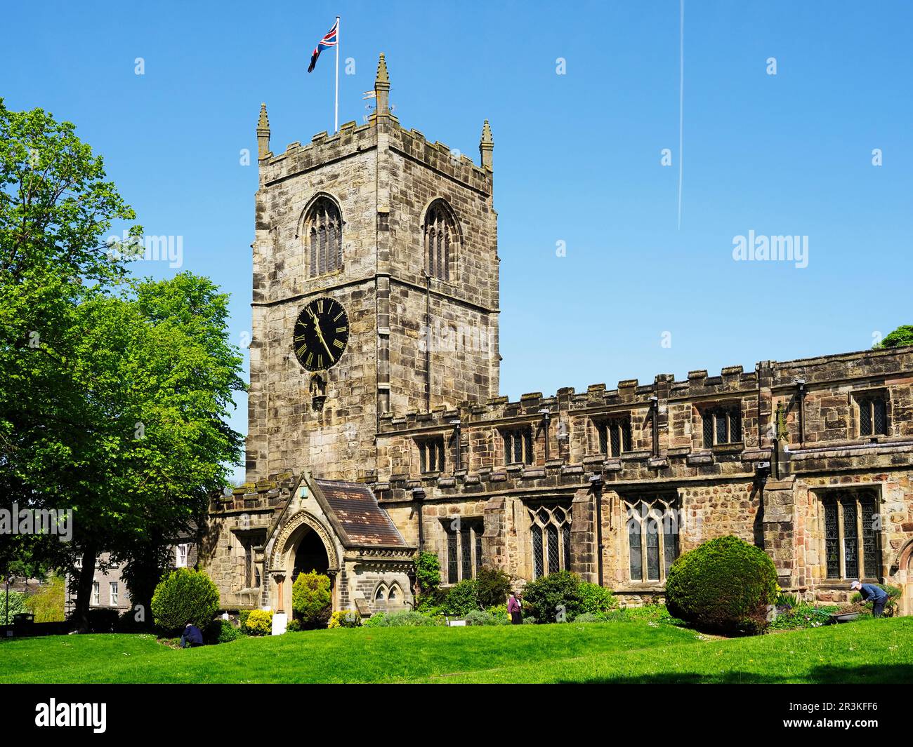Holy Trinity grade I listed church in Skipton North Yorkshire England ...