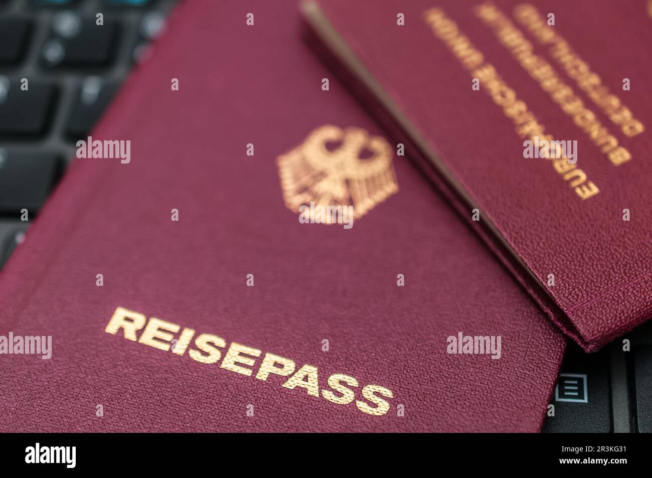 Digital passport in Germany Stock Photo - Alamy
