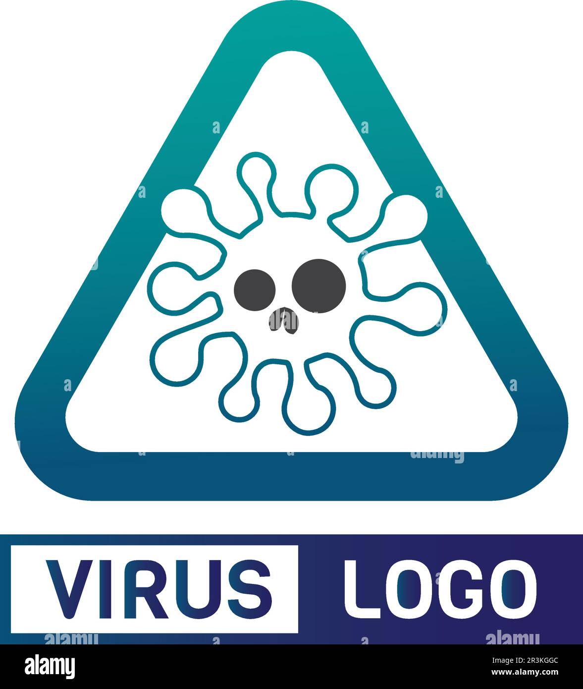virus corona virus vector and mask design logo viral vector and design ...