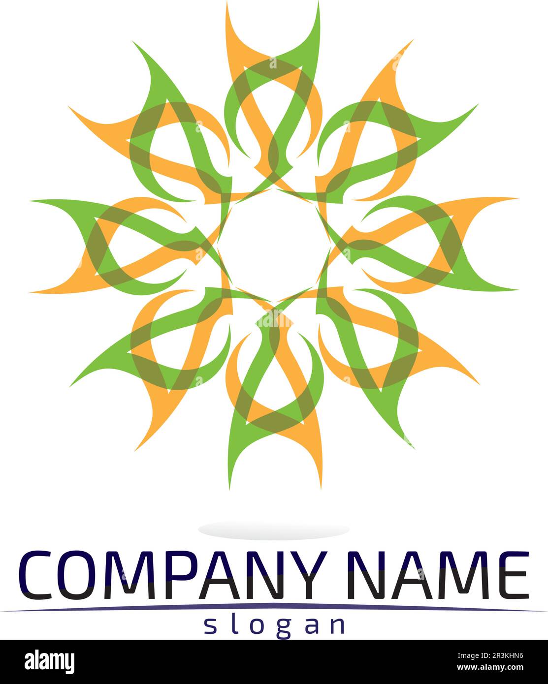 Vector Lotus Flower Sign for Wellness, Spa and Yoga. Vector ...