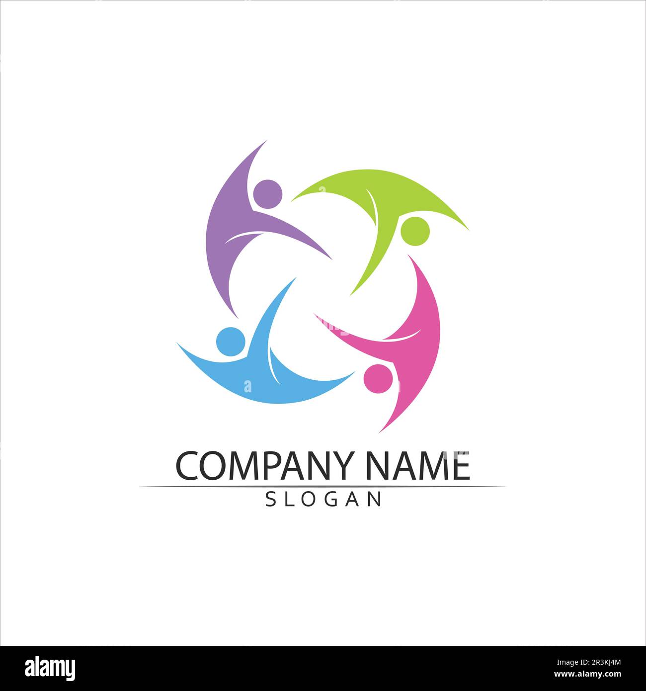 People Icon work group Vector illustration design Stock Vector Image ...