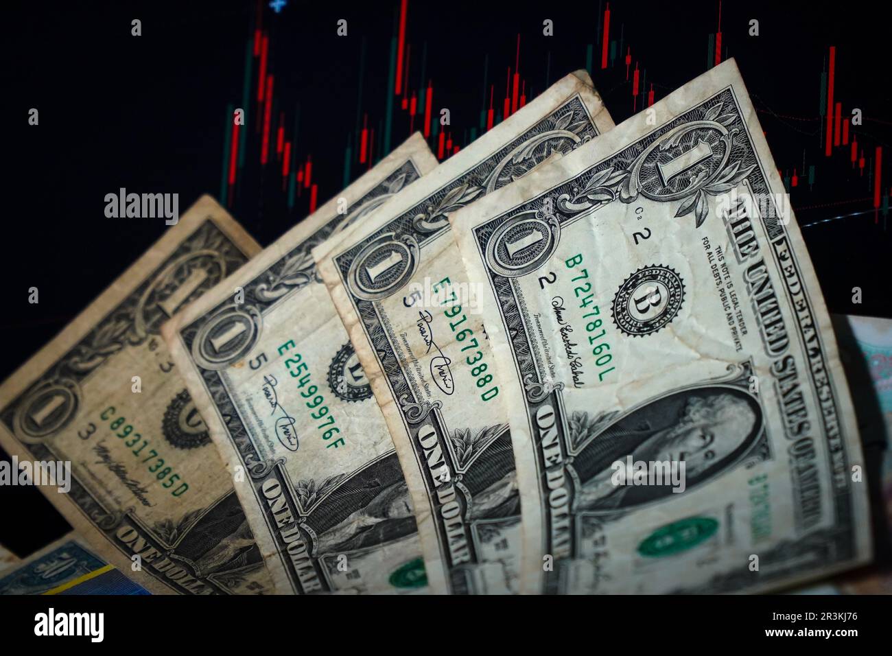 Us America dollar cash money banknote Stock Photo - Alamy
