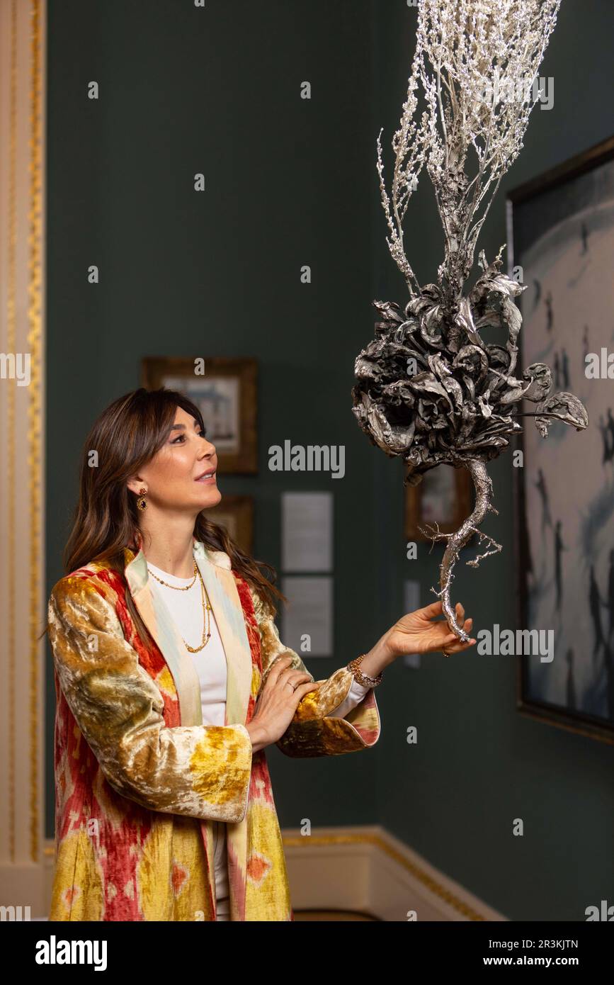 EDITORIAL USE ONLY International artist Vuslat Sabanci in London to ...