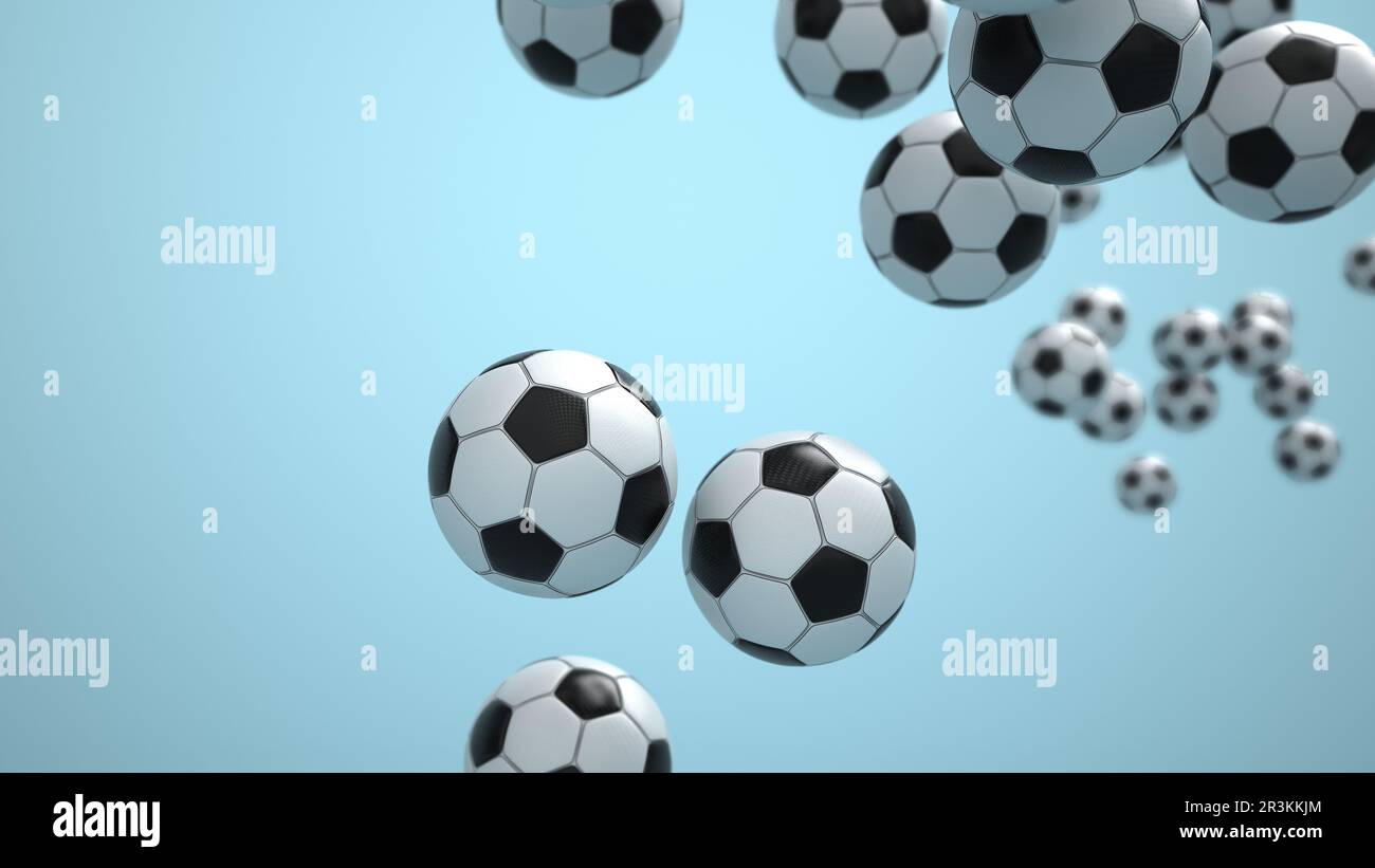 Football soccer header flying hi-res stock photography and images - Alamy