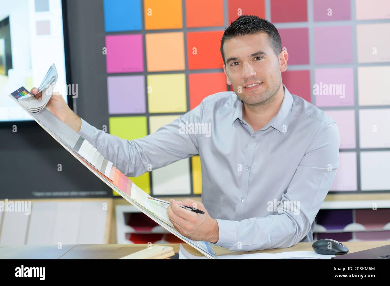 designer at work Stock Photo - Alamy