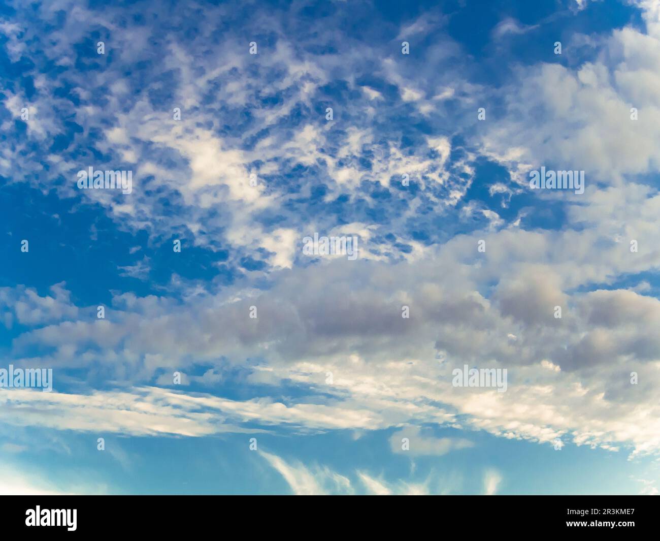 Beautiful sky and clouds summer good weather Stock Photo - Alamy