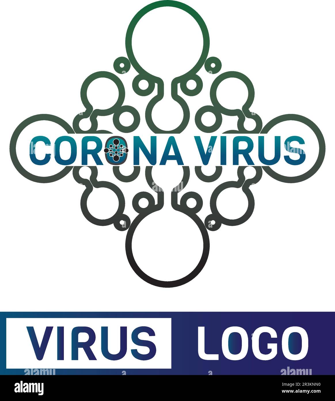 virus corona virus vector and mask design logo viral vector and design ...