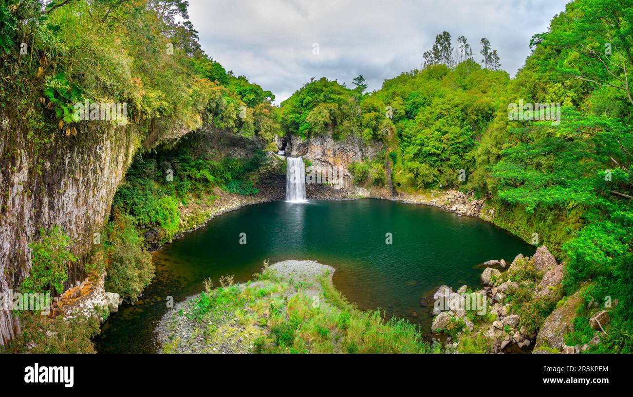 Bassin la Paix, Bras Panon, Reunion Island, France Stock Photo - Alamy