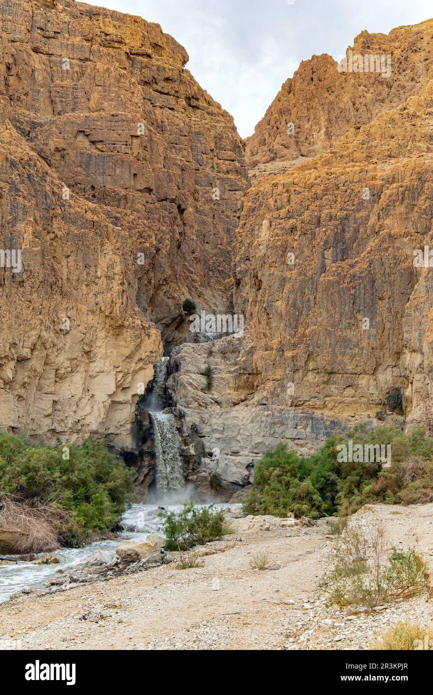The famous biblical stream Kidron Stock Photo - Alamy