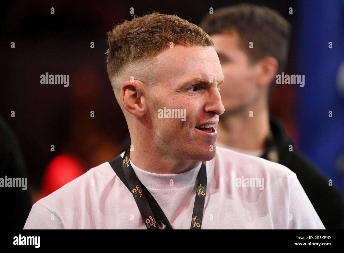 Melbourne, Wednesday, May 24, 2023. Ex AFL player Mitch Robinson ...