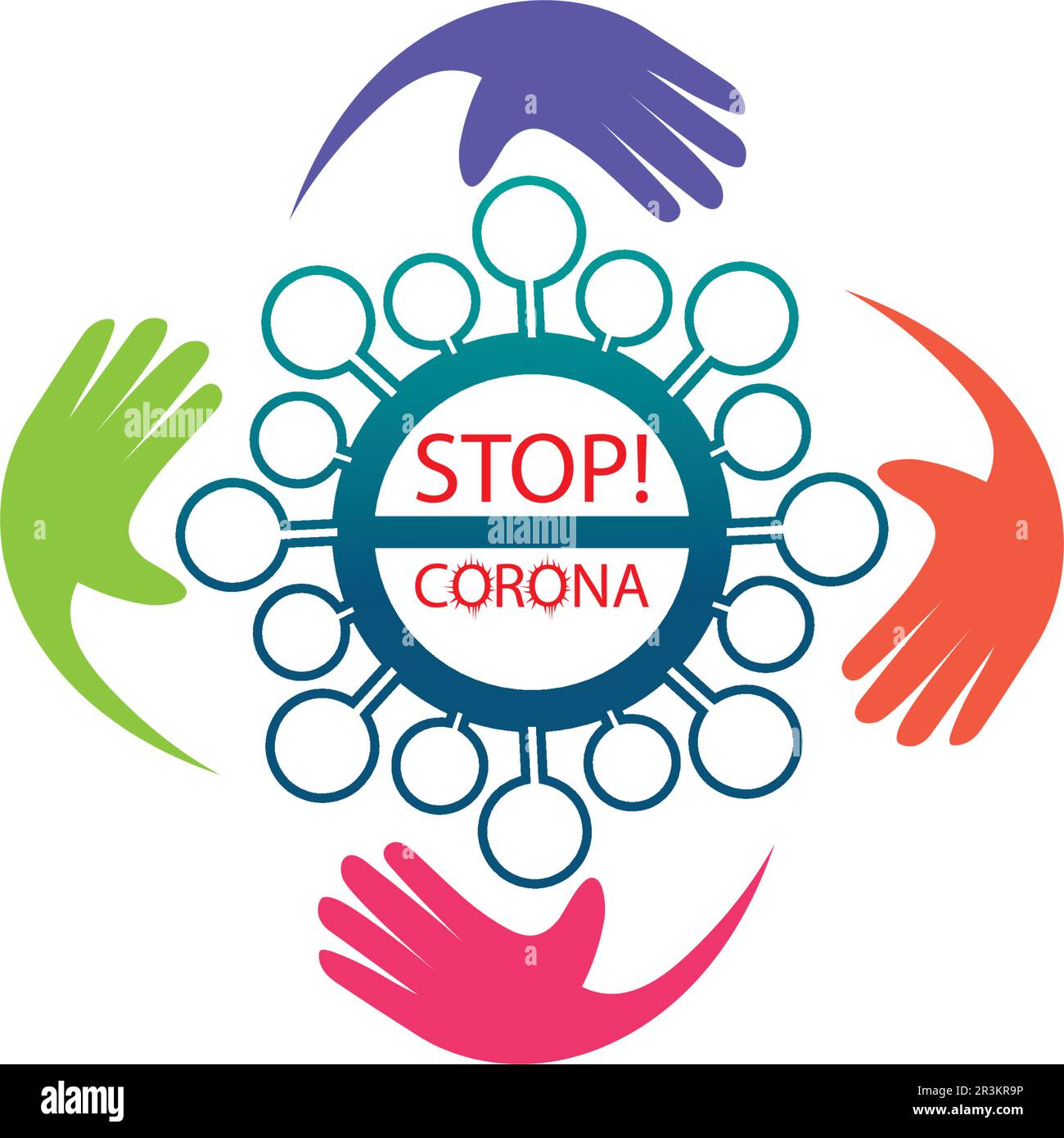 virus corona virus vector and mask design logo viral vector and design ...