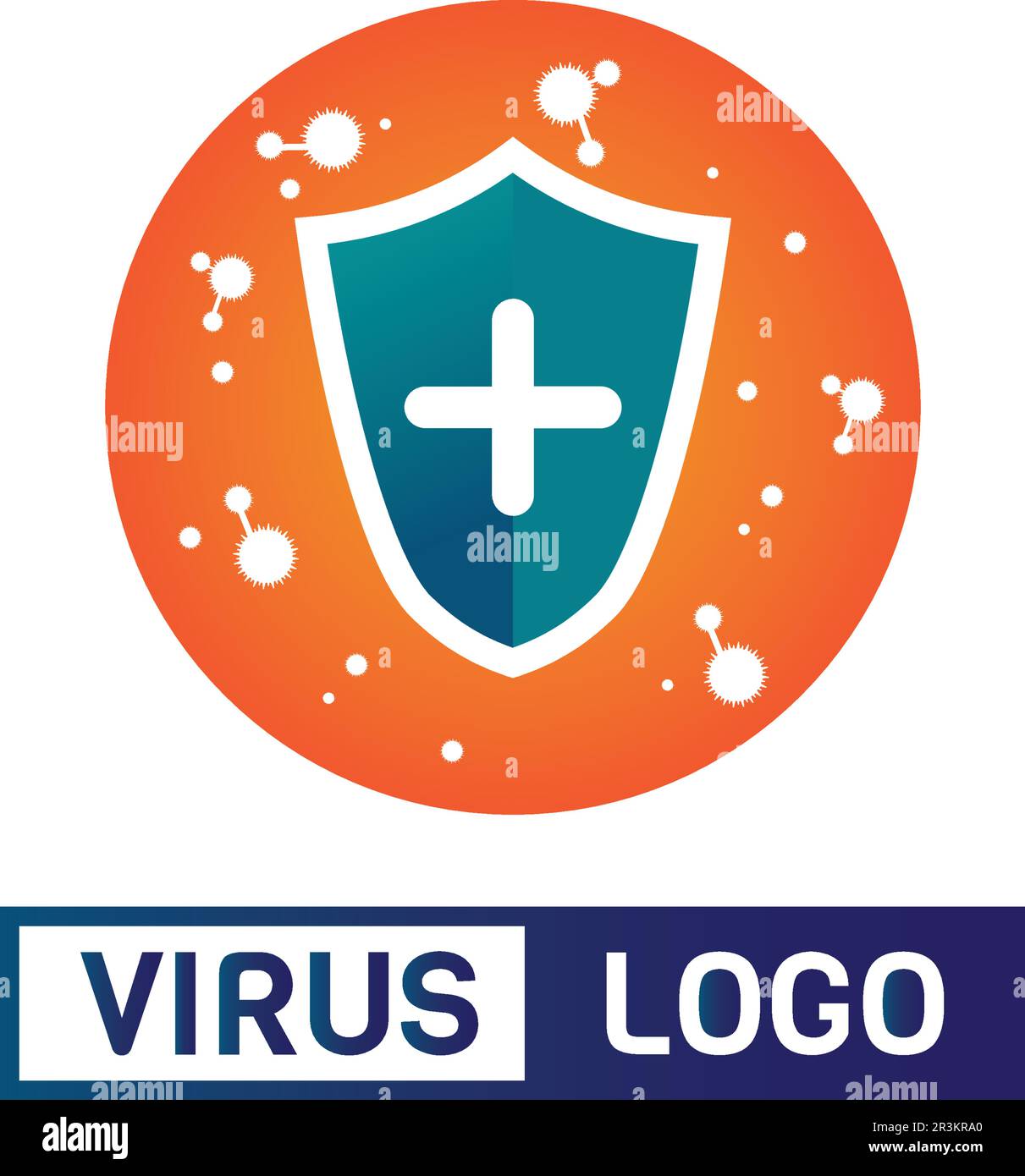 virus corona virus vector and mask design logo viral vector and design ...