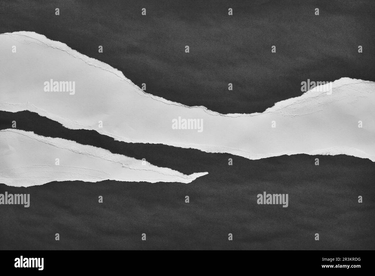 Black and White Torn Paper Collage Style, Ripped Paper Effect, Texture ...