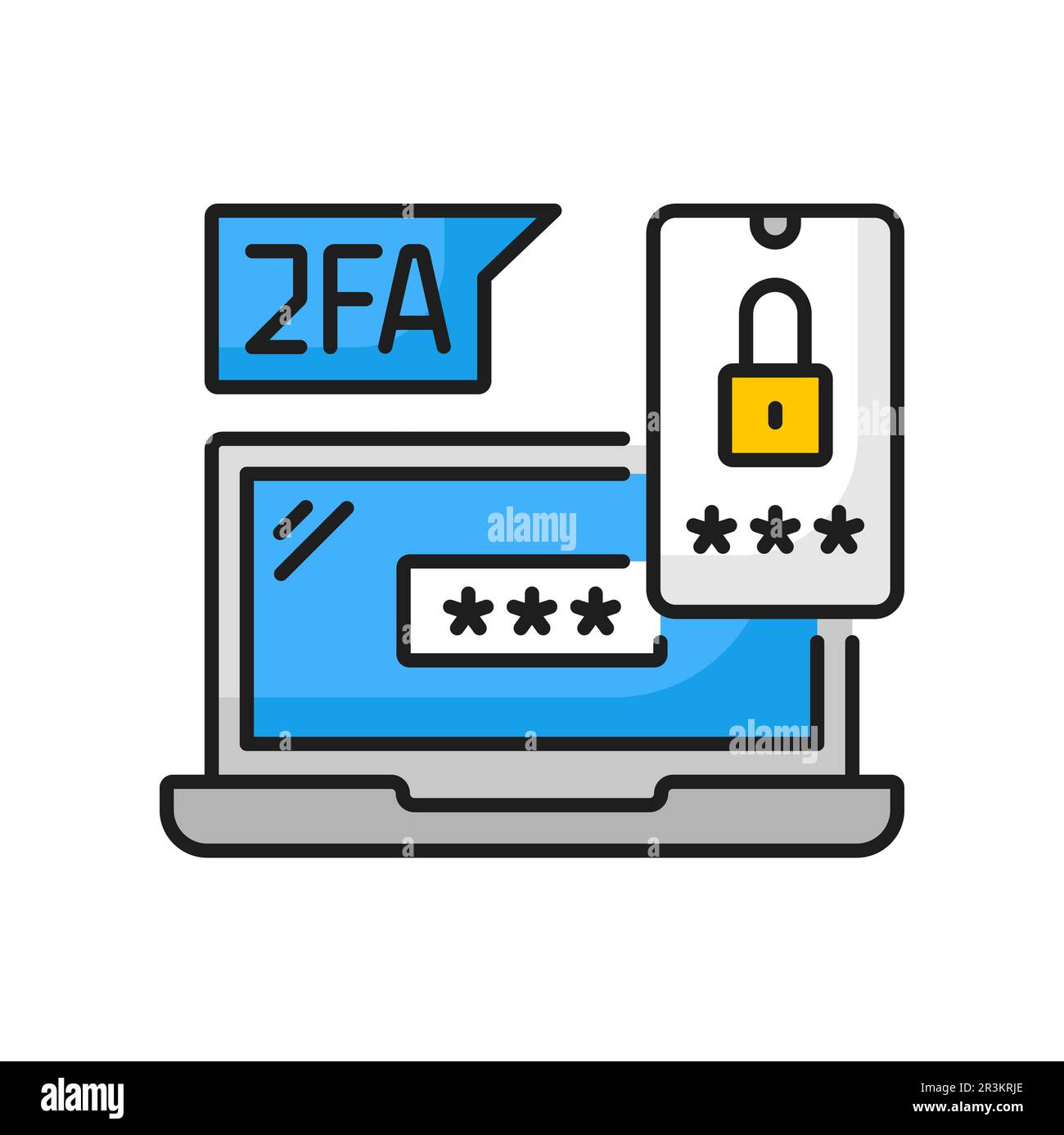 Secure Password Verification With Two Factor Authentication