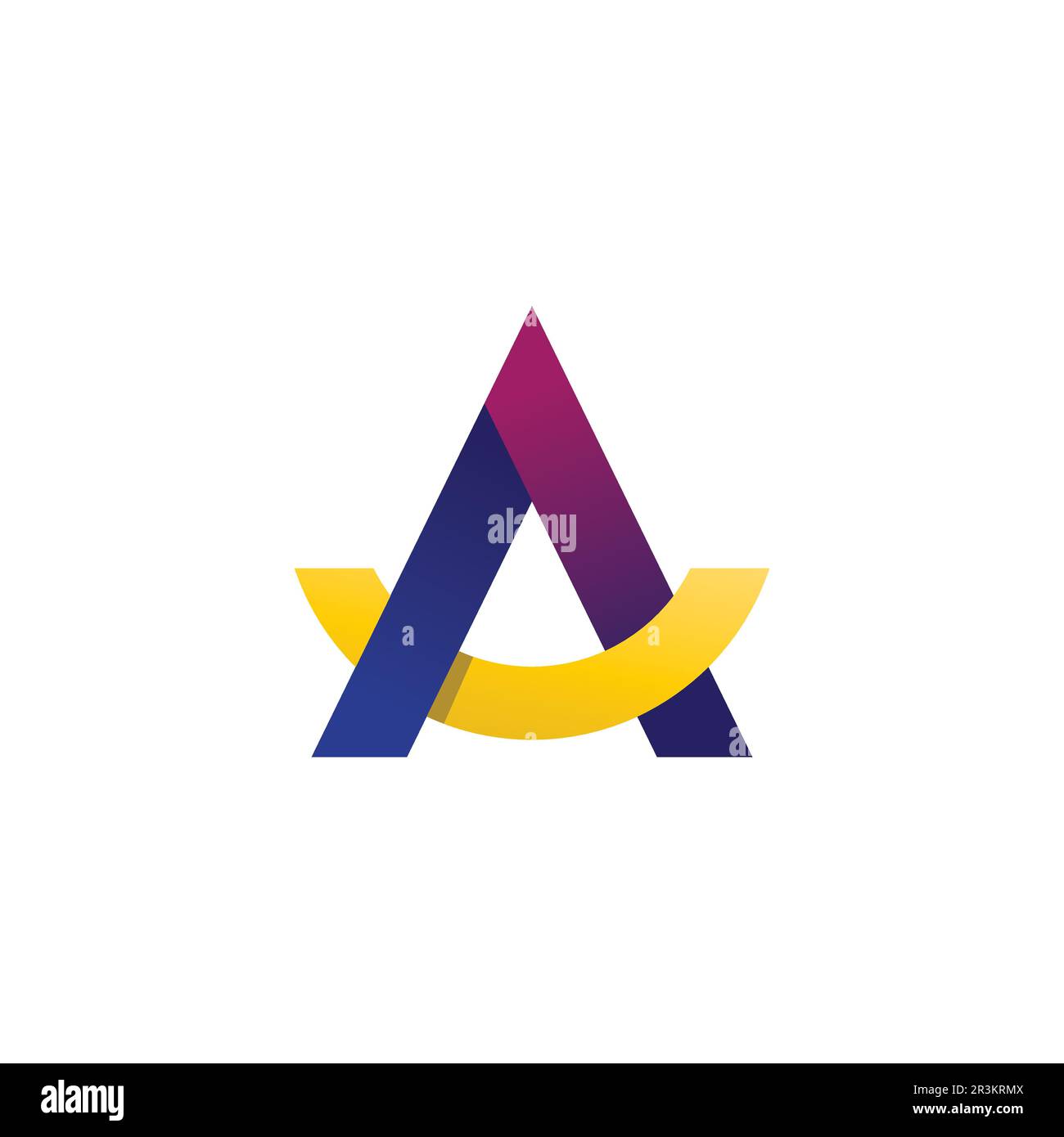 A Letter Template vector icon illustration design Stock Vector Image ...