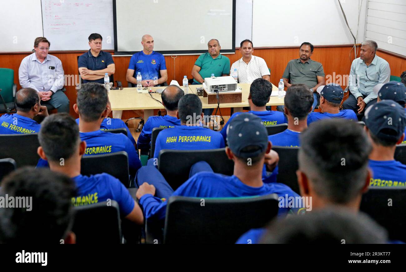 New high performance team Bangladesh Cricket Board (BCB) meeting with ...