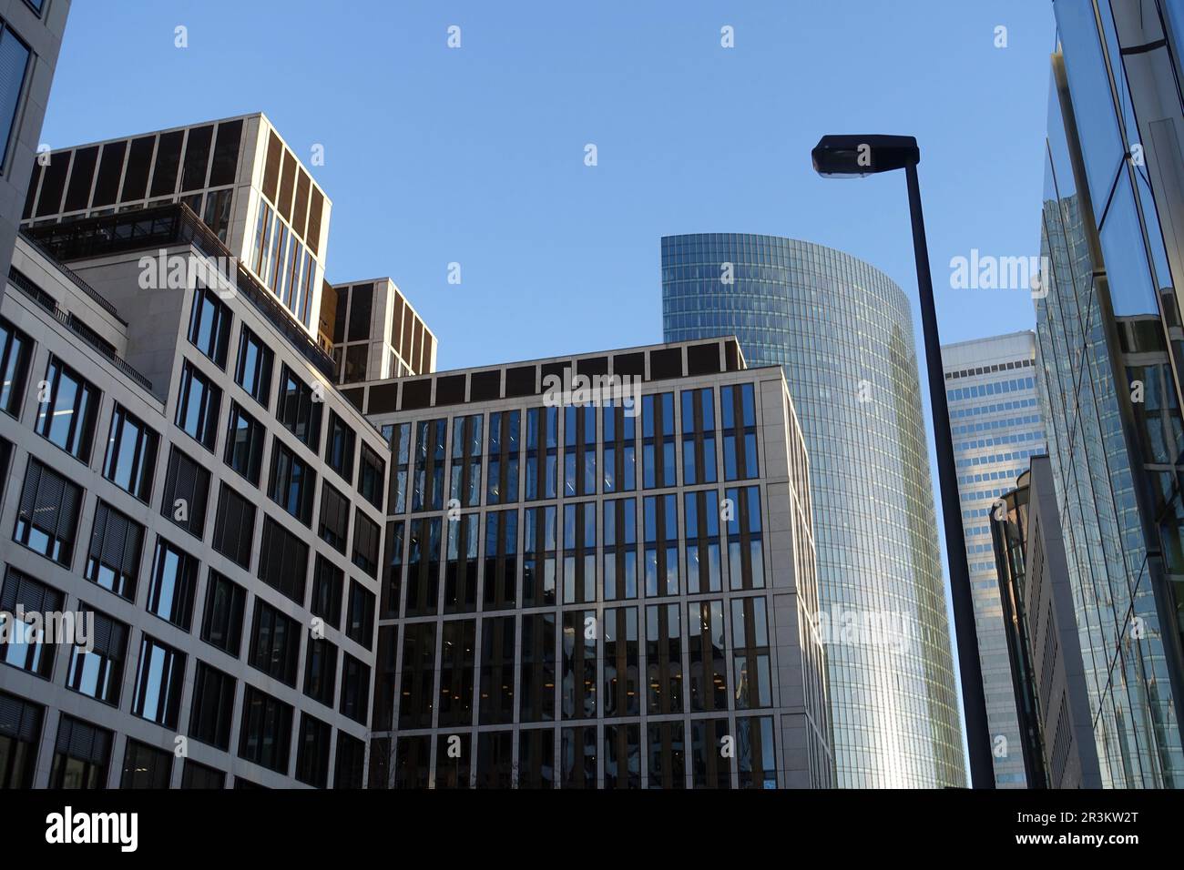 High-rise buildings in Frankfurt Stock Photo - Alamy