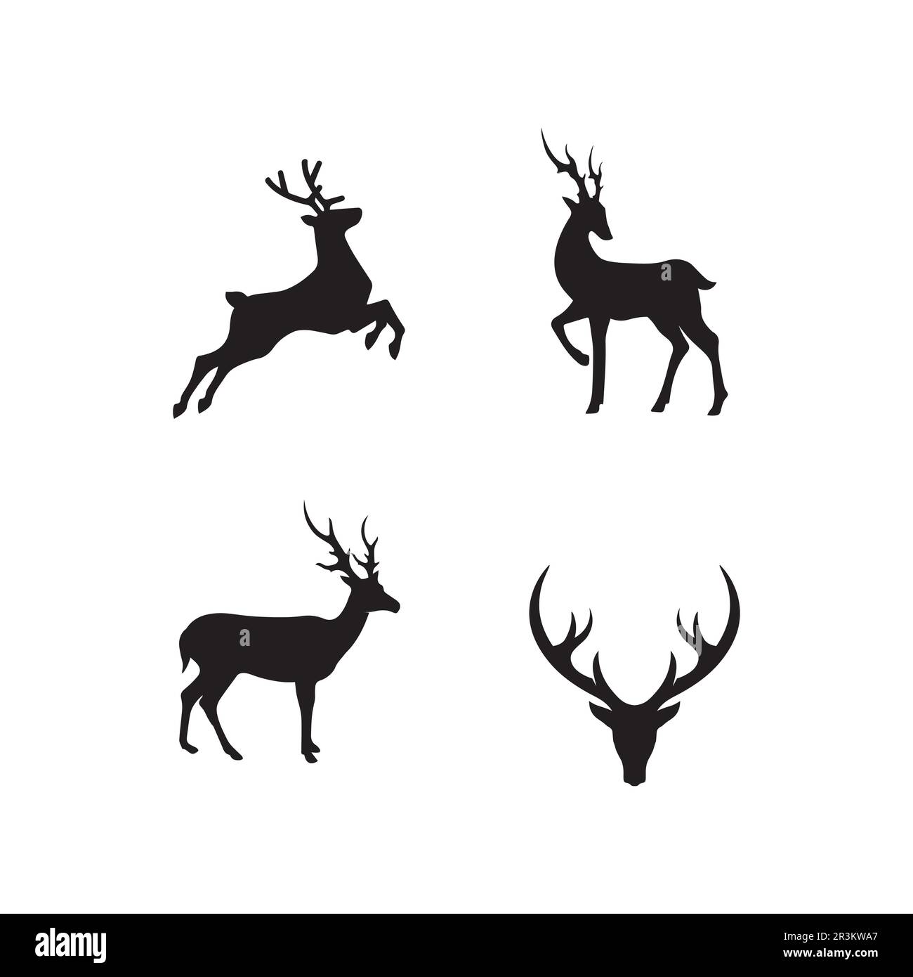 merry christmas vector icon logo and design snow logo graphic Stock ...