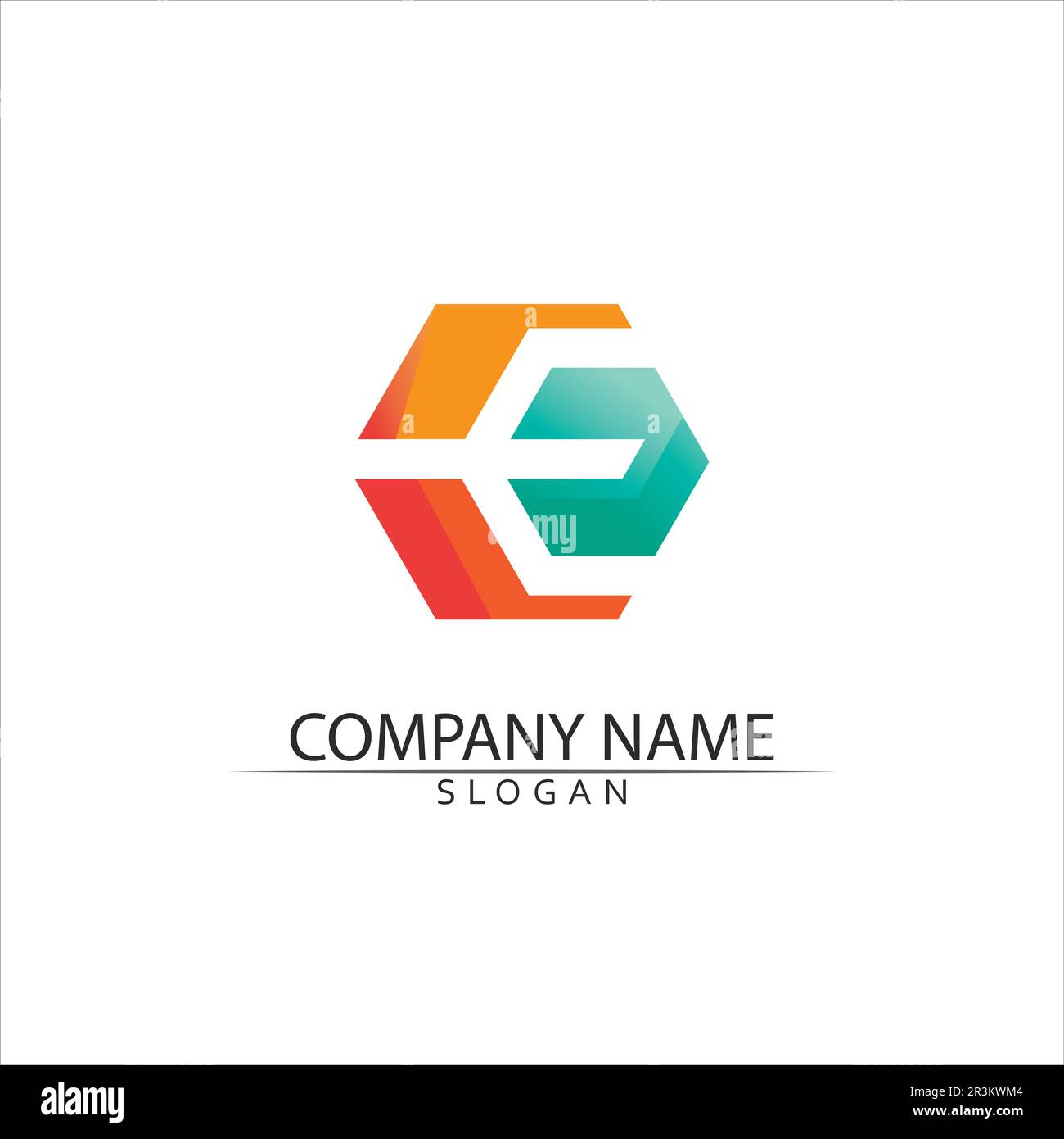 Vector e Abstract icons for letter E logo Stock Vector Image & Art - Alamy