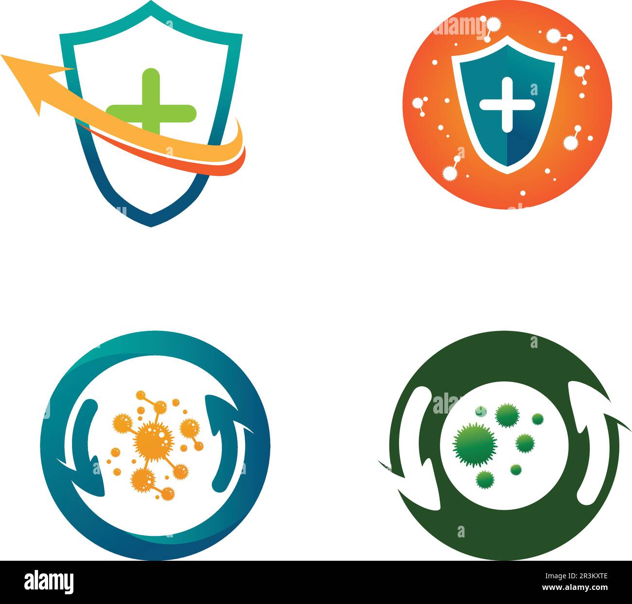 virus corona virus vector and mask design logo viral Stock Vector Image ...