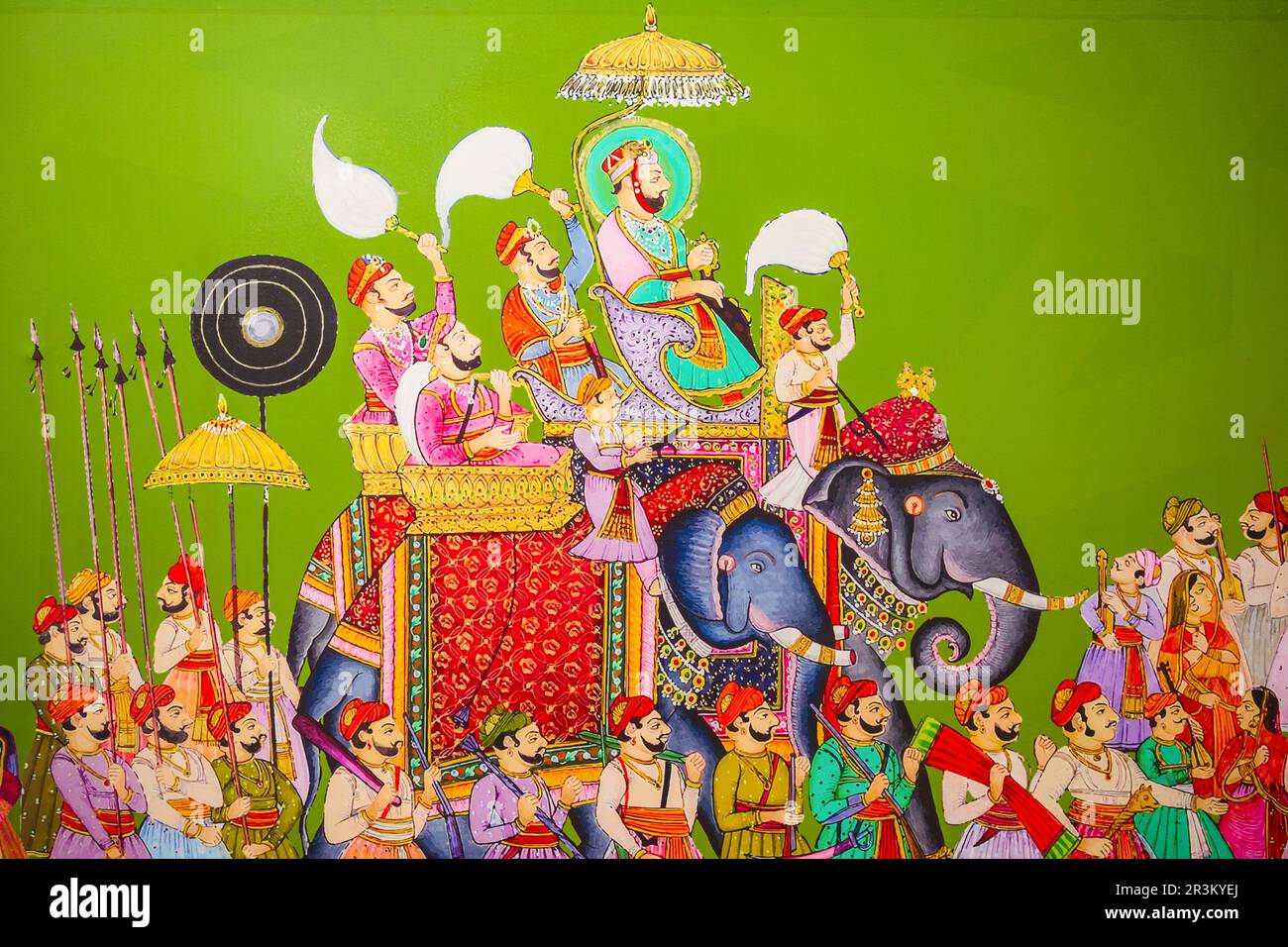 Rajput painting rajasthani hi-res stock photography and images - Alamy