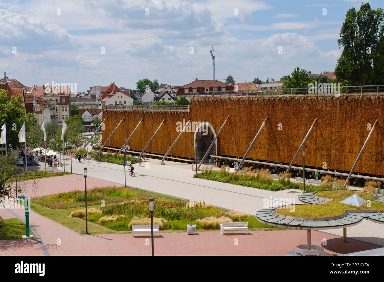 Salt works at the Spa gardens, Bad Salzuflen Stock Photo - Alamy