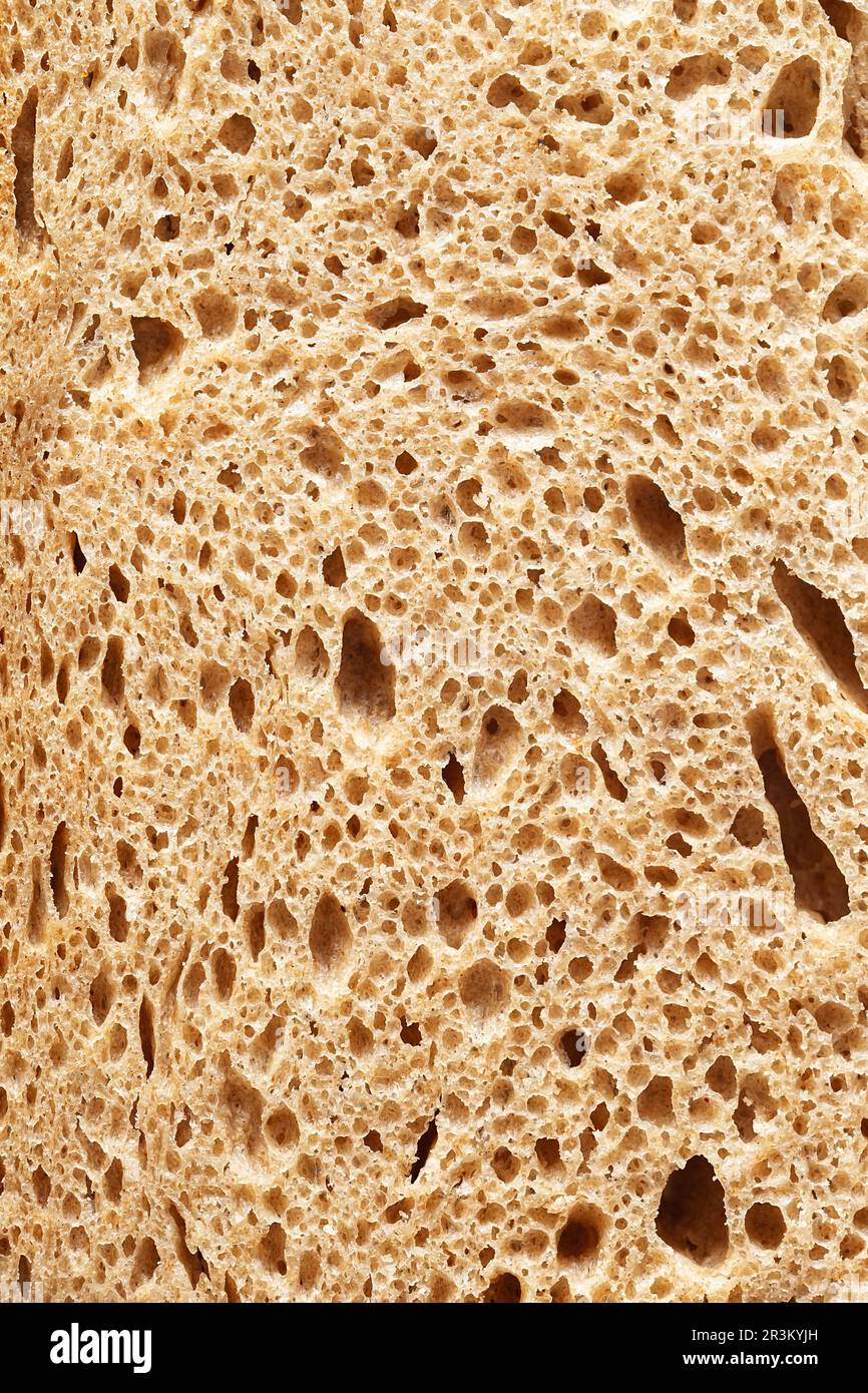Whole wheat bread. High resolution brown bread texture background ...