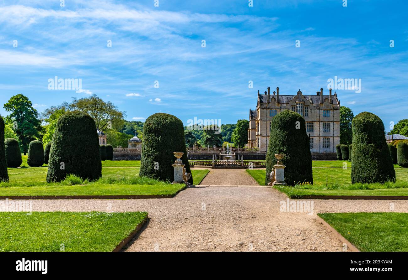Montacut house hi-res stock photography and images - Alamy