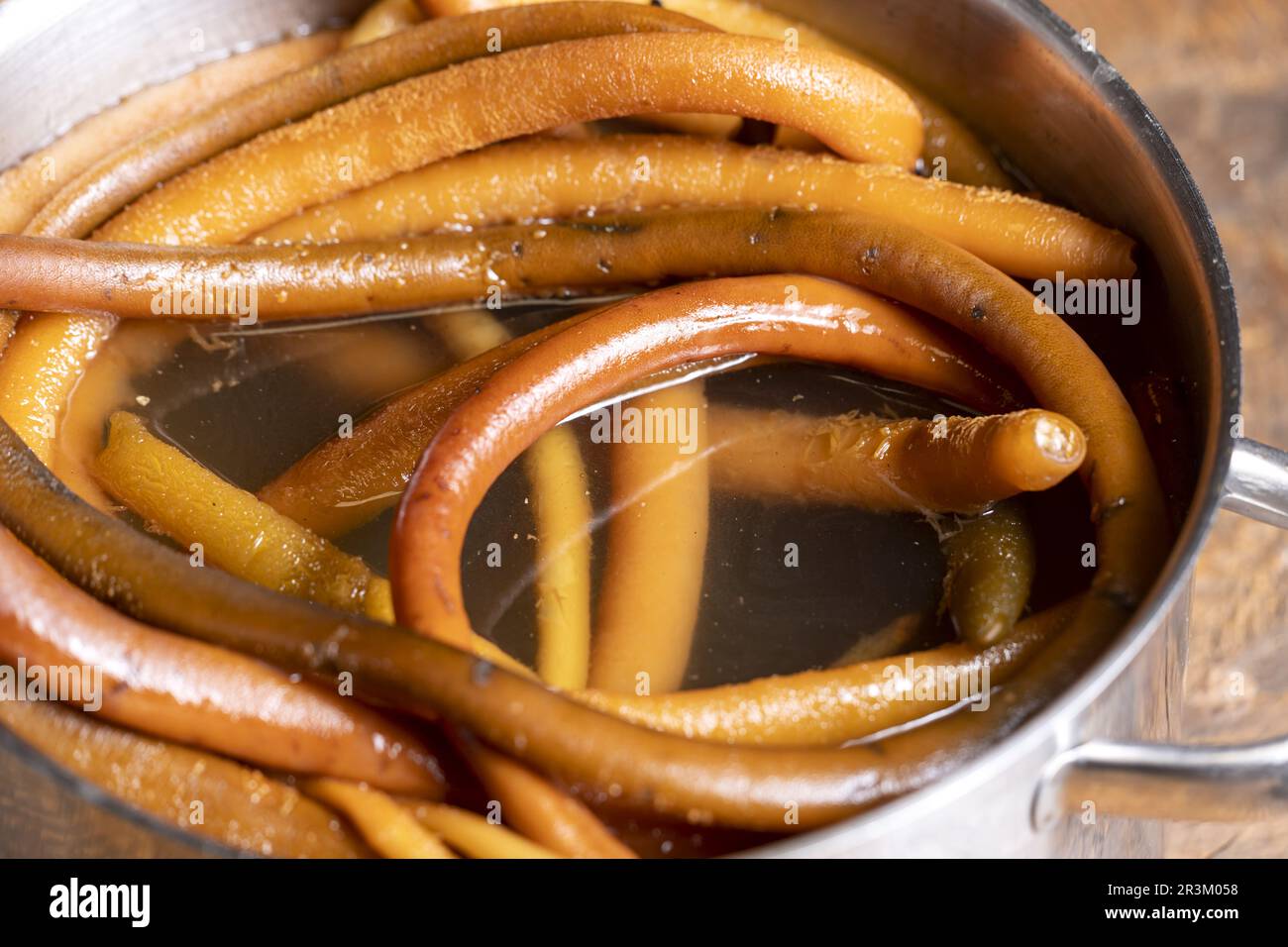Close up of cochayuyo in a pot Stock Photo - Alamy