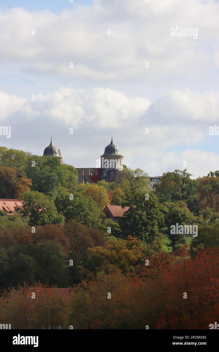 Sleeping Beauty Castle Sababurg in the Reinhard Forest Stock Photo - Alamy