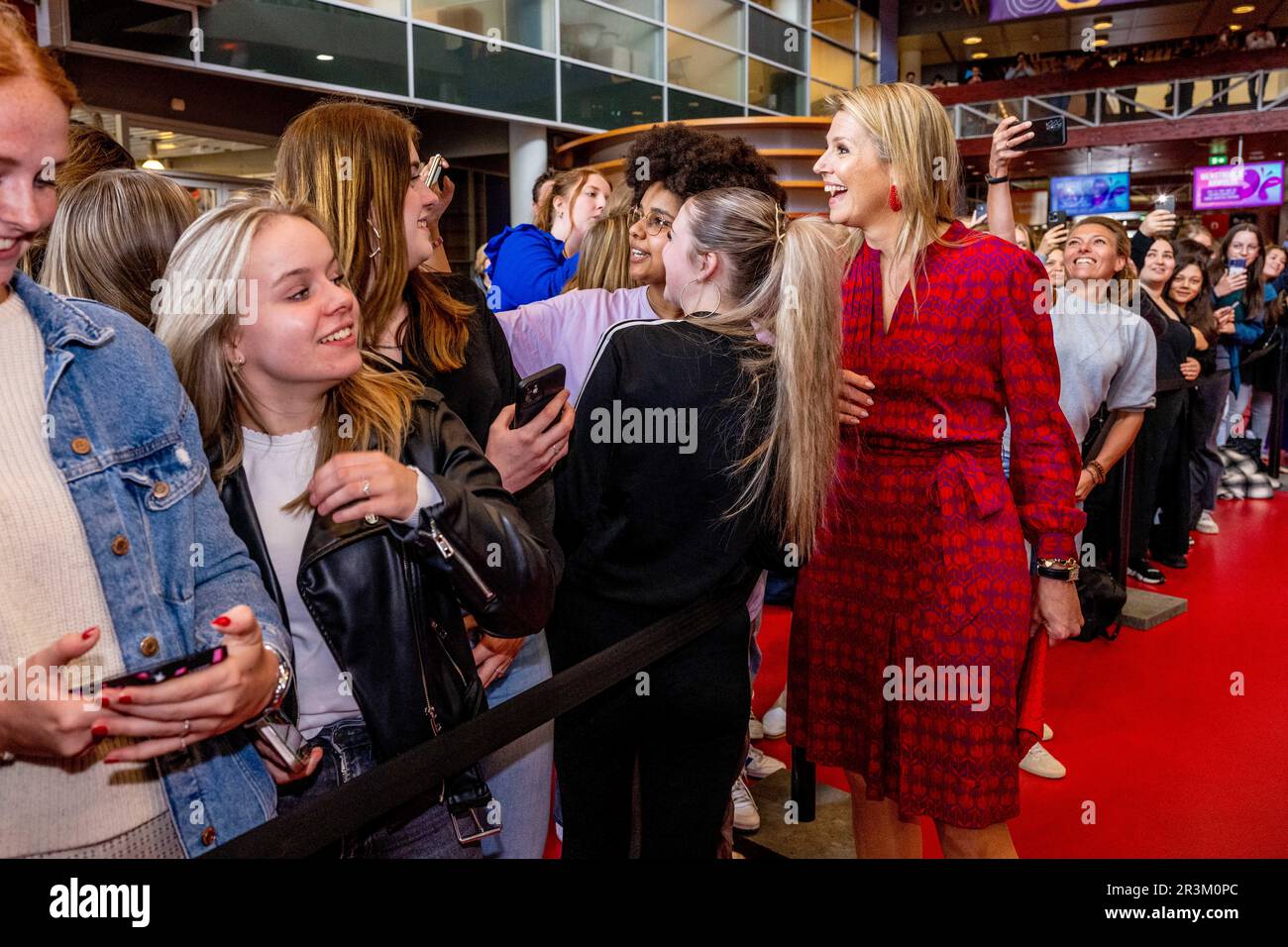 Apeldoorn, The Netherlands. 24th May, 2023. Queen Maxima during a ...