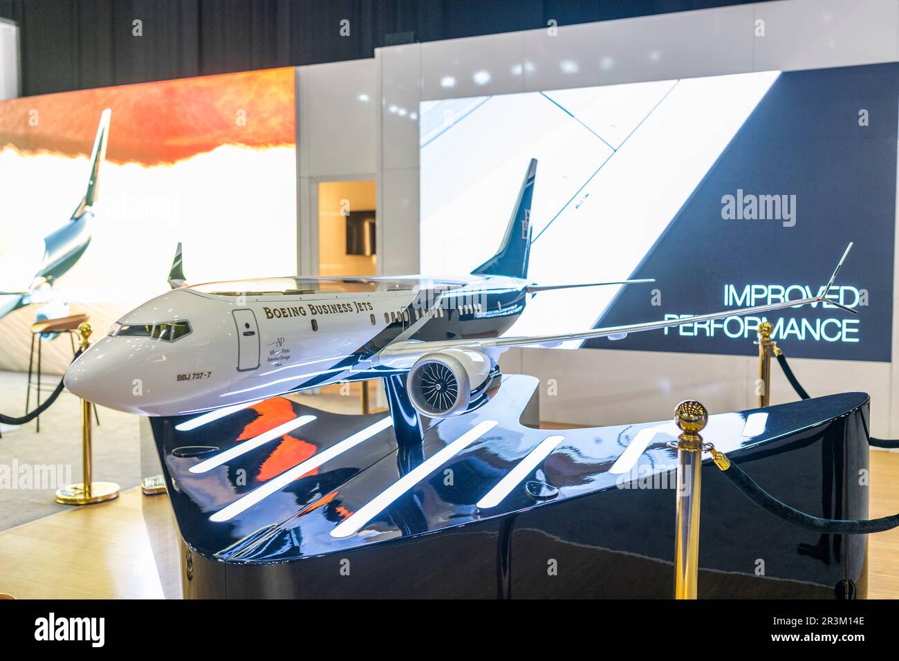 Geneva, Switzerland. 24th May, 2023. Presentation of the model of the ...