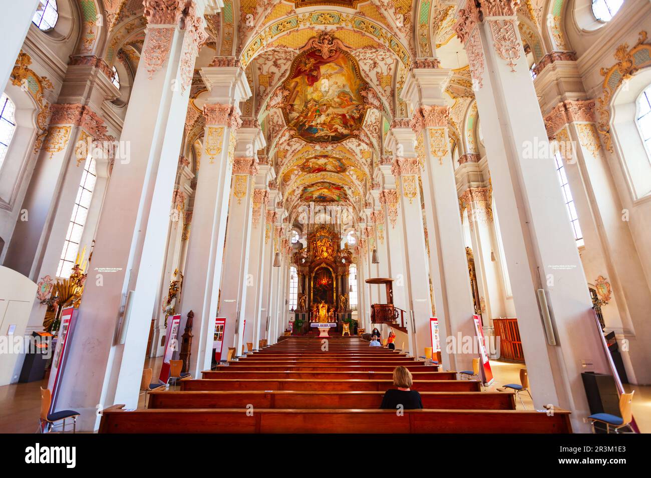 Munich, Germany - July 06, 2021: Church of the Holy Spirit or Heilig ...